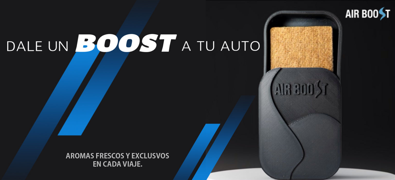 Airboost - Aromatizantes para auto de gran duración.