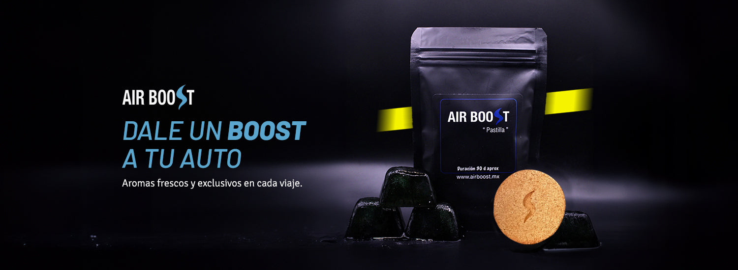 Airboost - Aromatizantes para auto de gran duración.